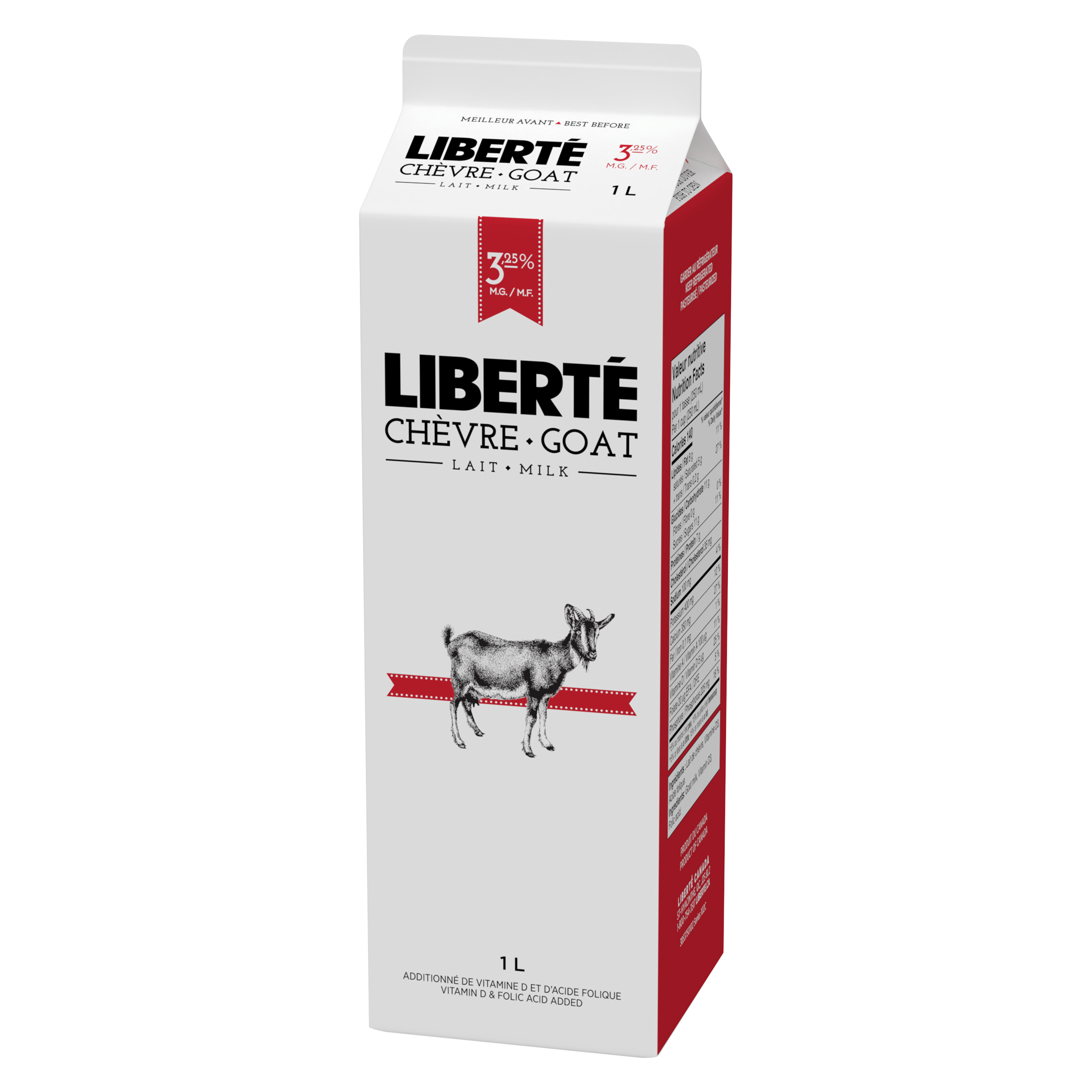 Liberté Goat Goat Milk 3.25%